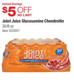 Joint Juice Ingredients Label