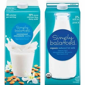 Target Deal - Select Simply Balanced 64-oz. organic milk - $3.79